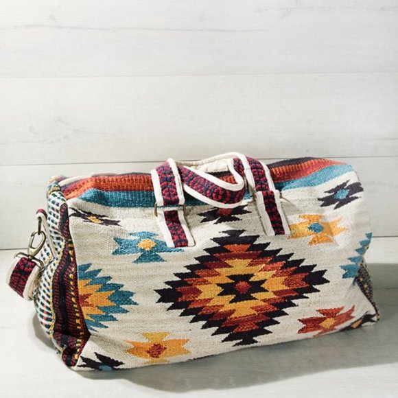 Shop_Fig | Bags | Aztec Navajo Western Large Travel Tote Bag Purse ...
